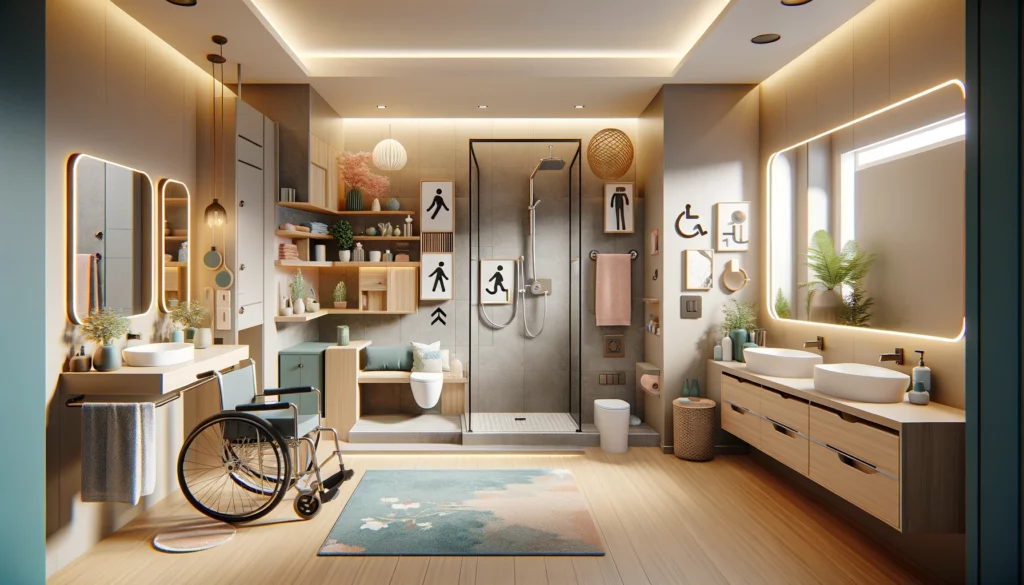 Multi-Generational Bathroom: Inclusive Space - Home Lovely
