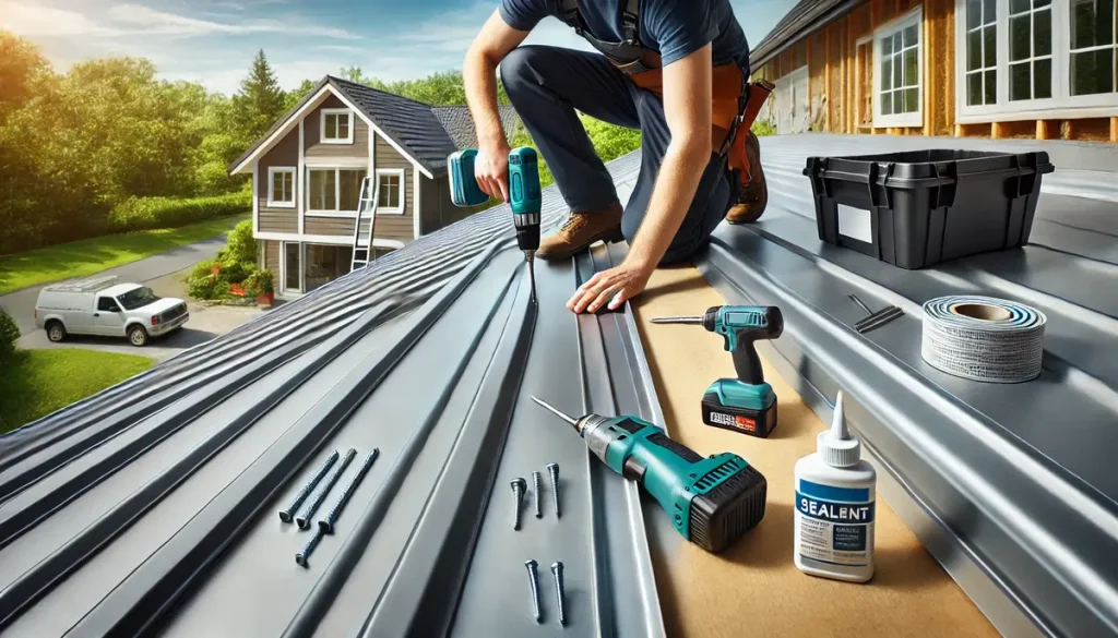 Metal Roof Installation Guide - Home Lovely