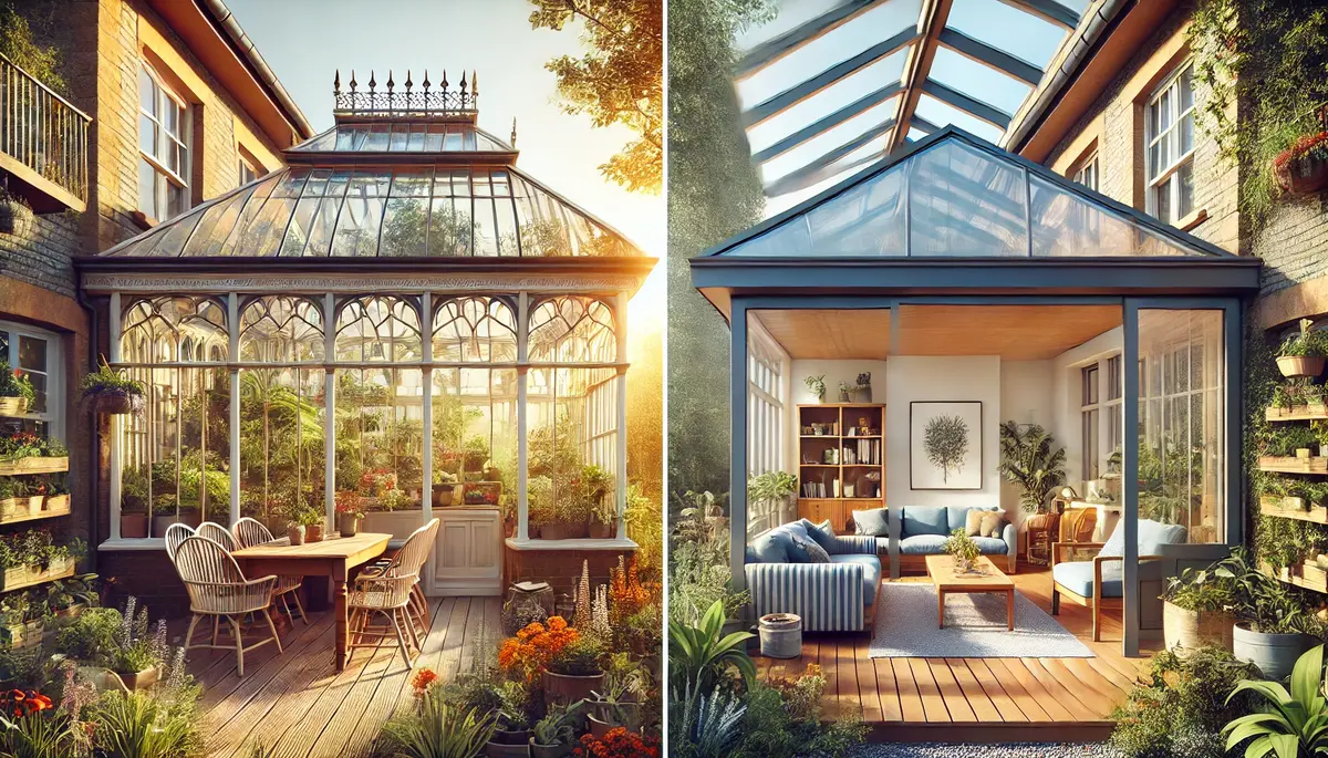 Conservatory Rooms vs. Sunrooms - Home Lovely