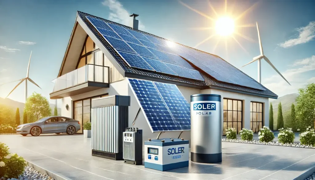 Solar Power Components for Solar Setup - Home Lovely