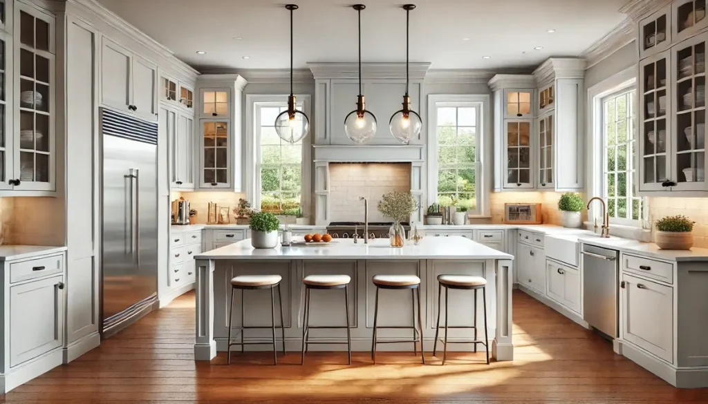 Ideas for Timeless Transitional Kitchen Look - Home Lovely