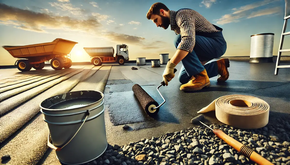 How to Perform Built-Up Roof Repair - Home Lovely