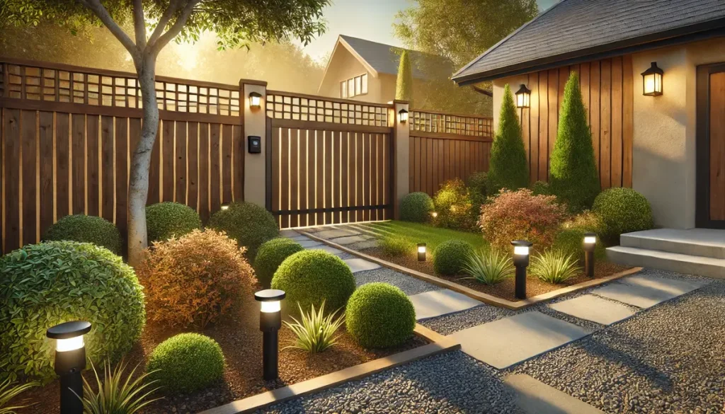 Fencing and Landscaping for Security of Yard - Home Lovely